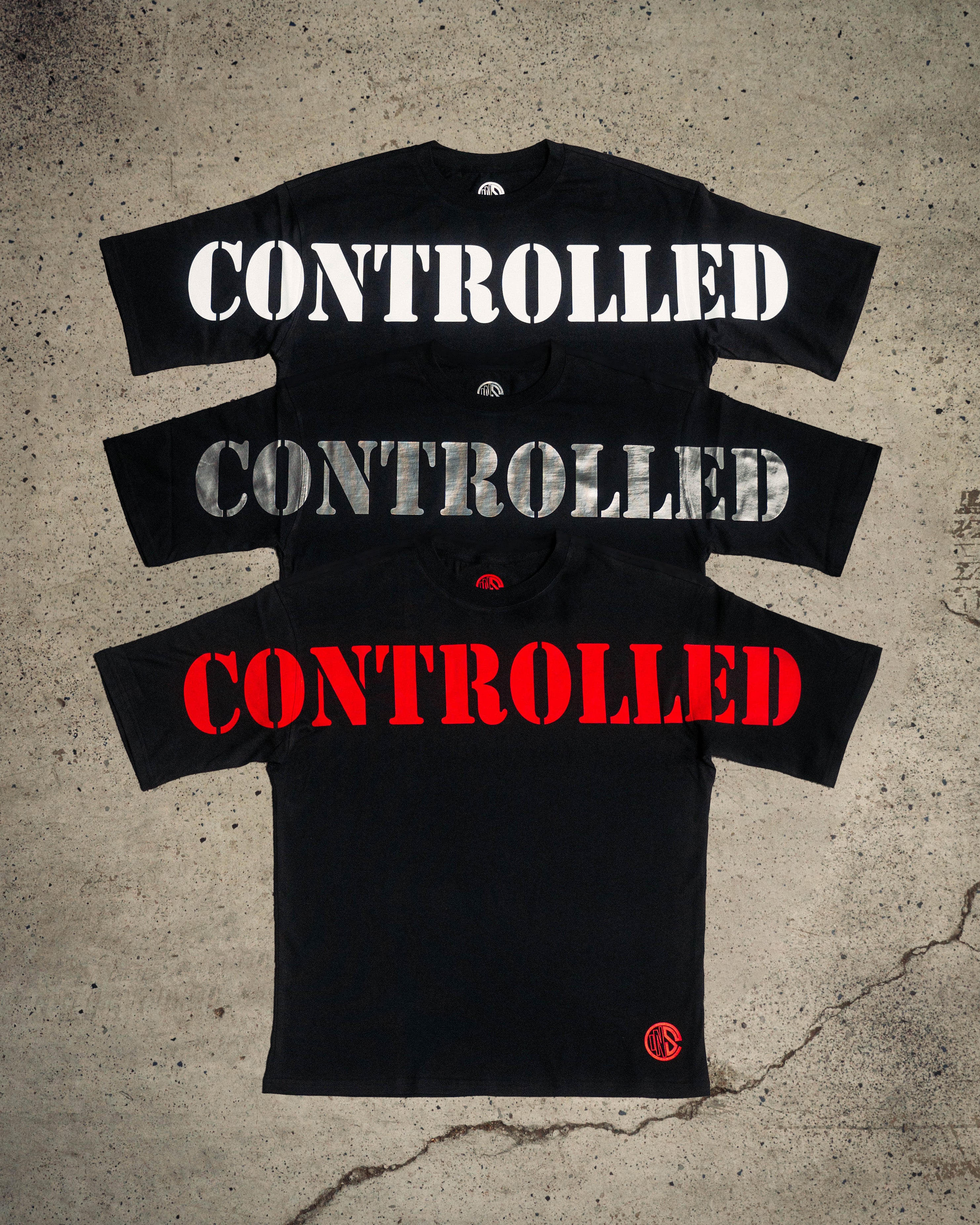 Stealth Lightweight Tee 3-Pack – Controlled Insanity