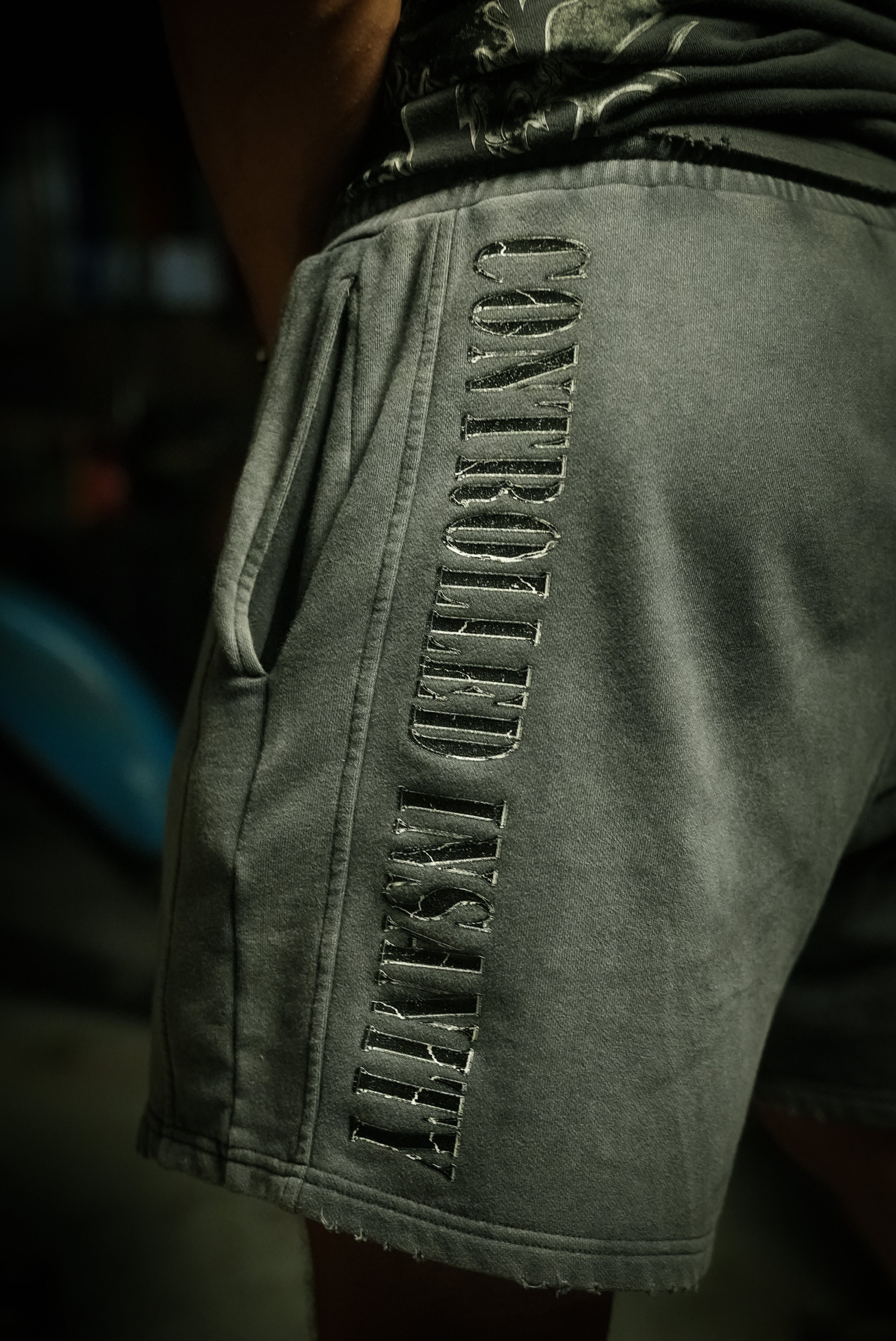 Stone Washed Shorts - Vintage-Inspired Comfort & Style – Controlled ...