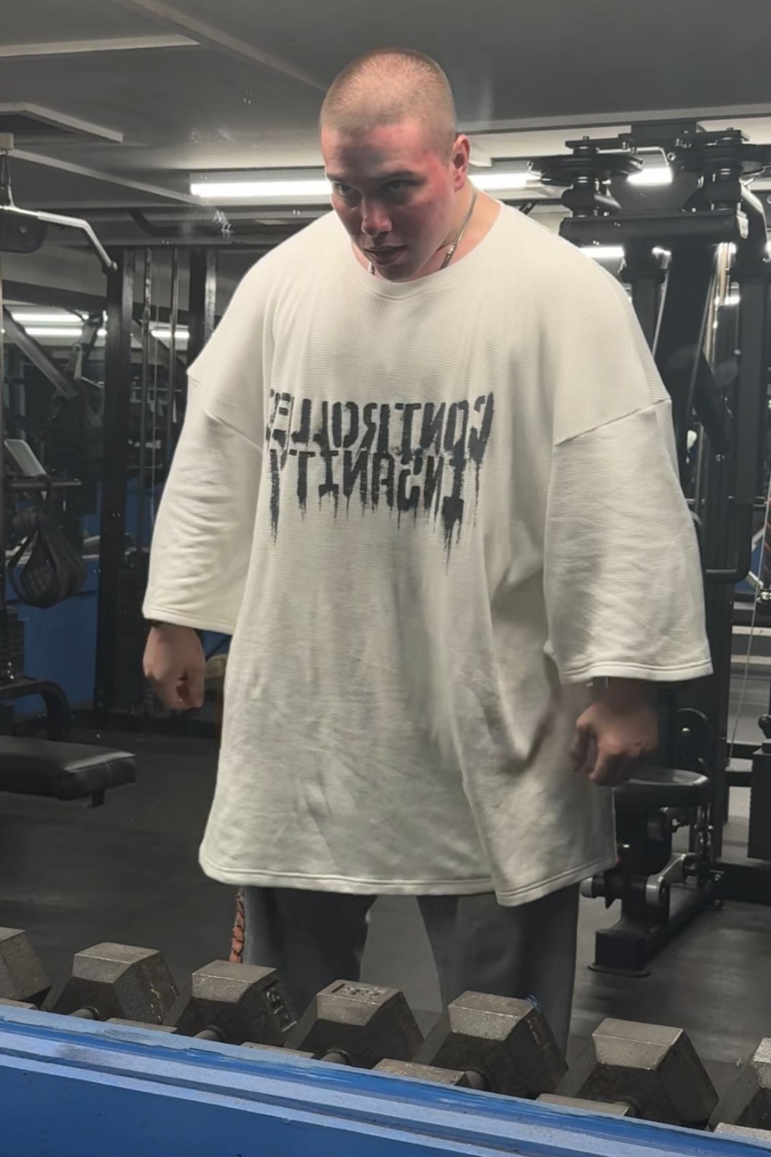 White Iron Therapy Pump Cover – Controlled Insanity